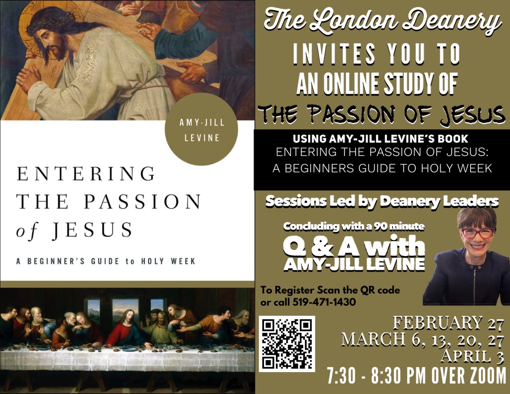 London Deanery - The Passion of Jesus | St Aidan's Anglican Church